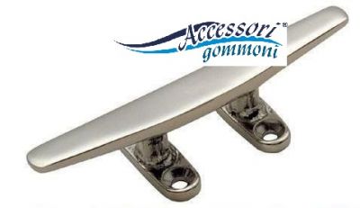 BITTA A GALLOCCIA 200mm INOX AISI 316 PER GOMMONE BARCA NAUTICA