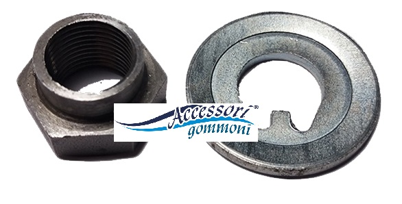 DADO E RONDELLA PER MOZZO RUOTA 185II°/221 LBN650-100 123419 NAUTICA ...